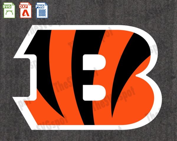 Cincinnati Bengals Logo SVG, Layered Cut File for Cricut